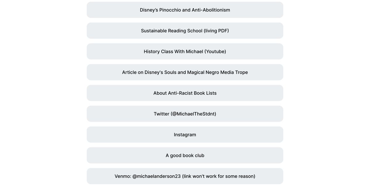 Public Knowledge from Michael | Twitter, Instagram | Linktree | Are.na