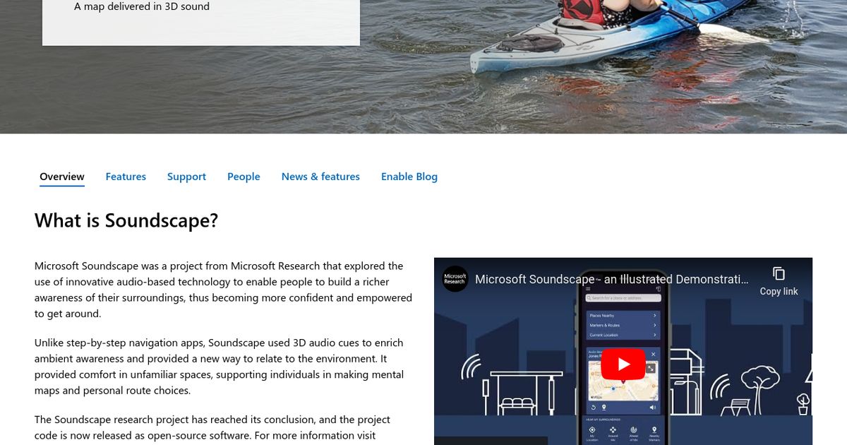 Microsoft Soundscape - Microsoft Research | Are.na