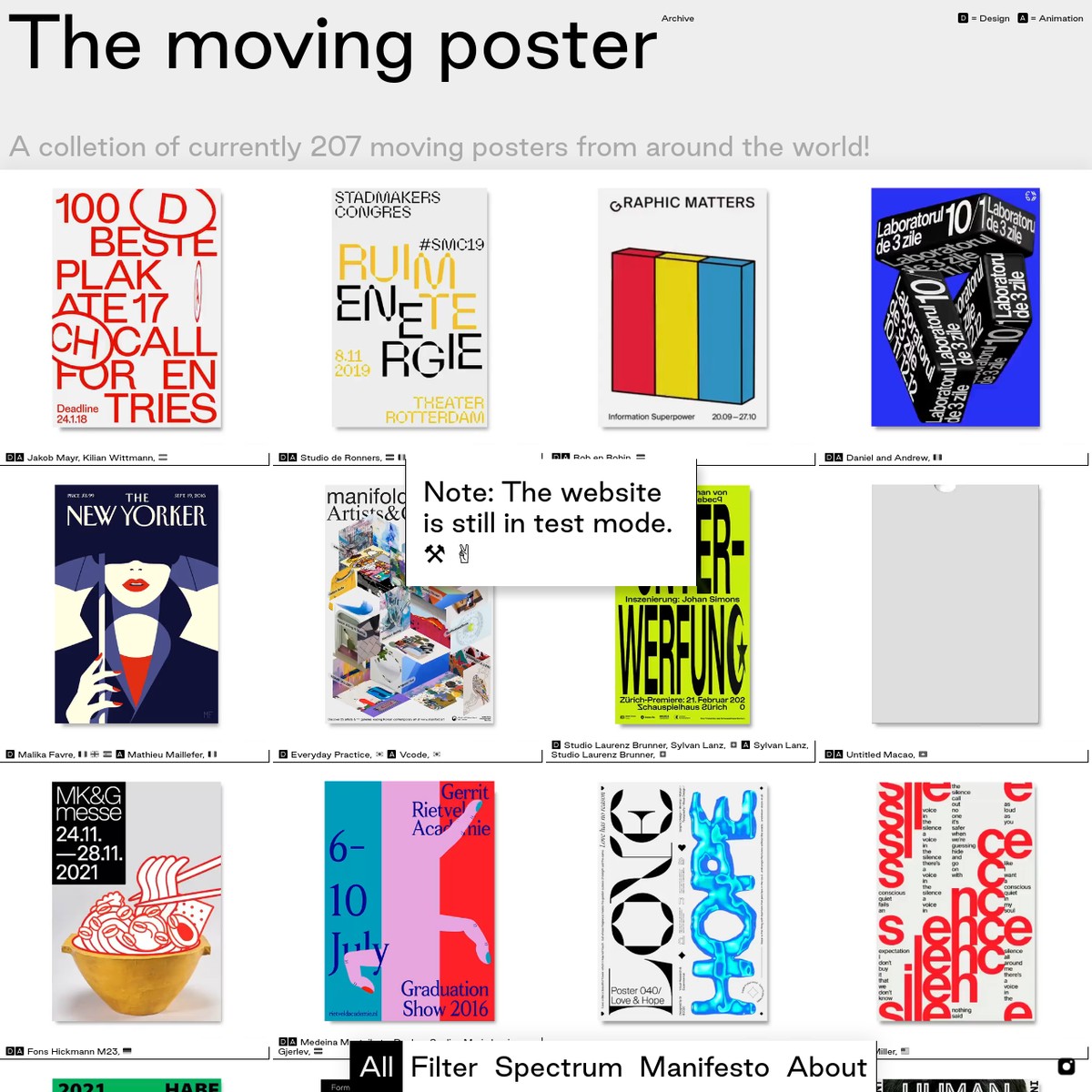 the moving poster - We like to move it! — Are.na