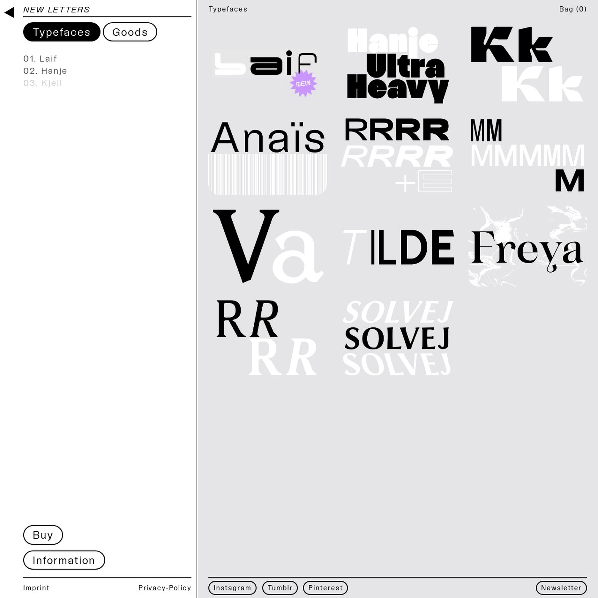 NEW LETTERS — Are.na