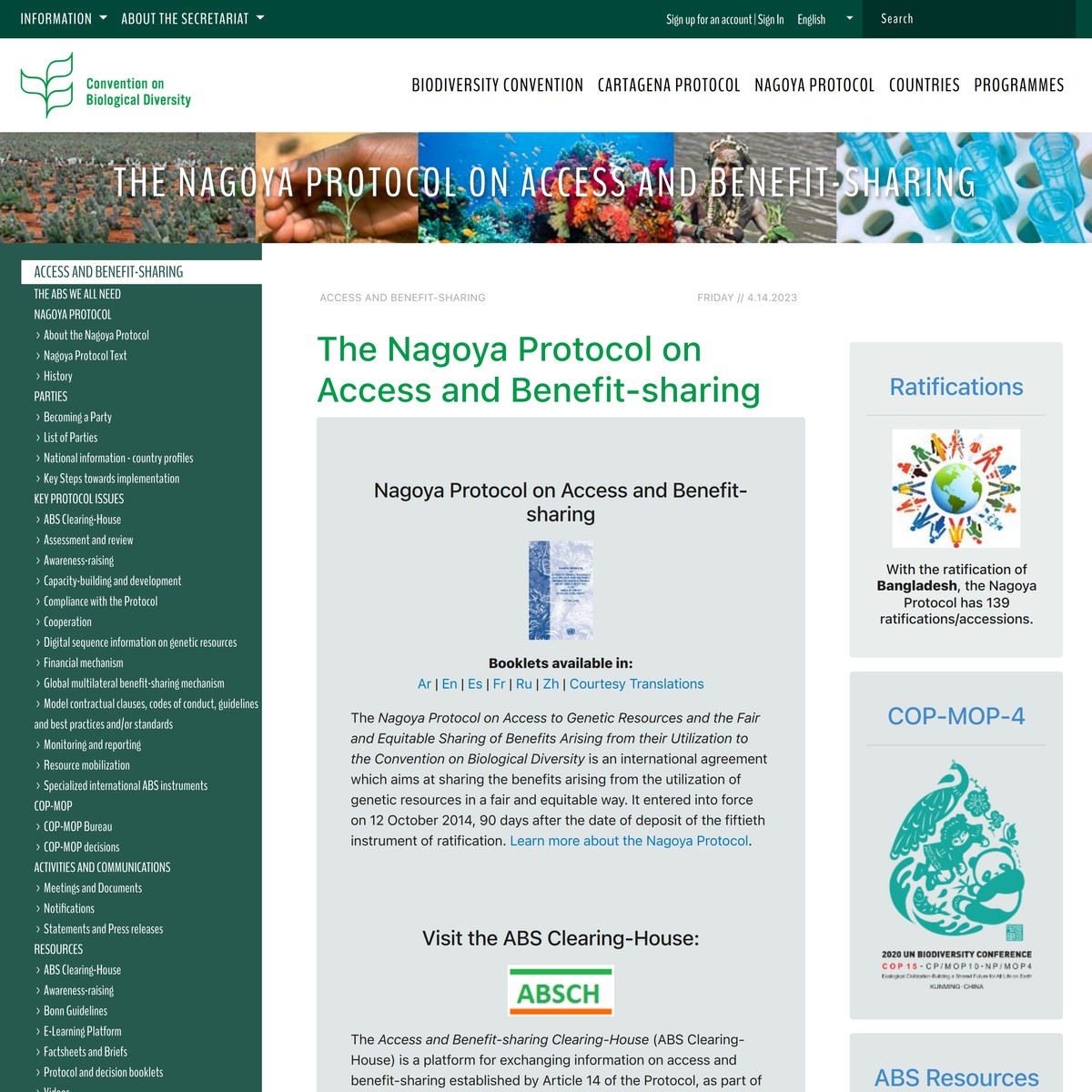 The Nagoya Protocol on Access and Benefit-sharing — Are.na