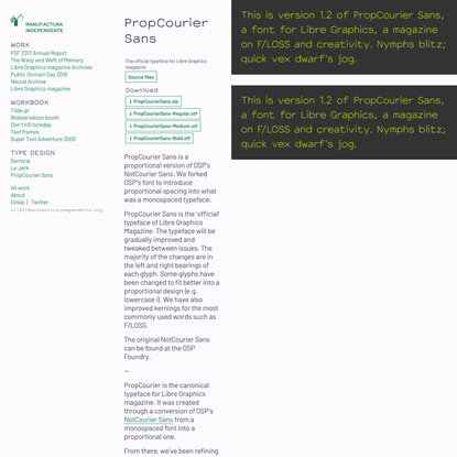 open source typefaces — Are.na