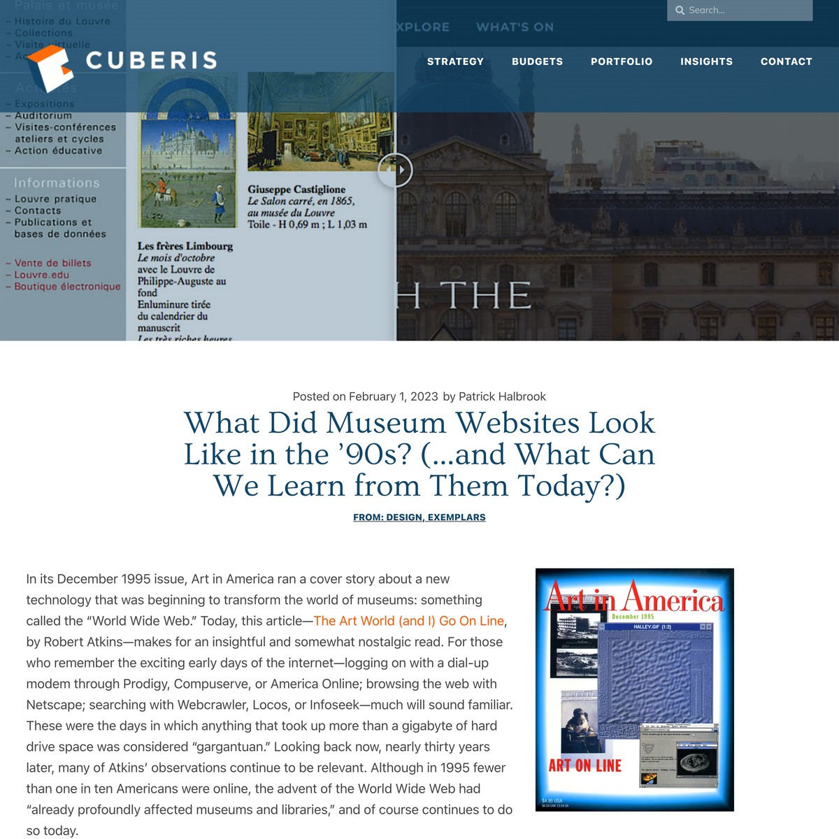 What Did Museum Websites Look Like in the ’90s? (…and What Can We Learn ...