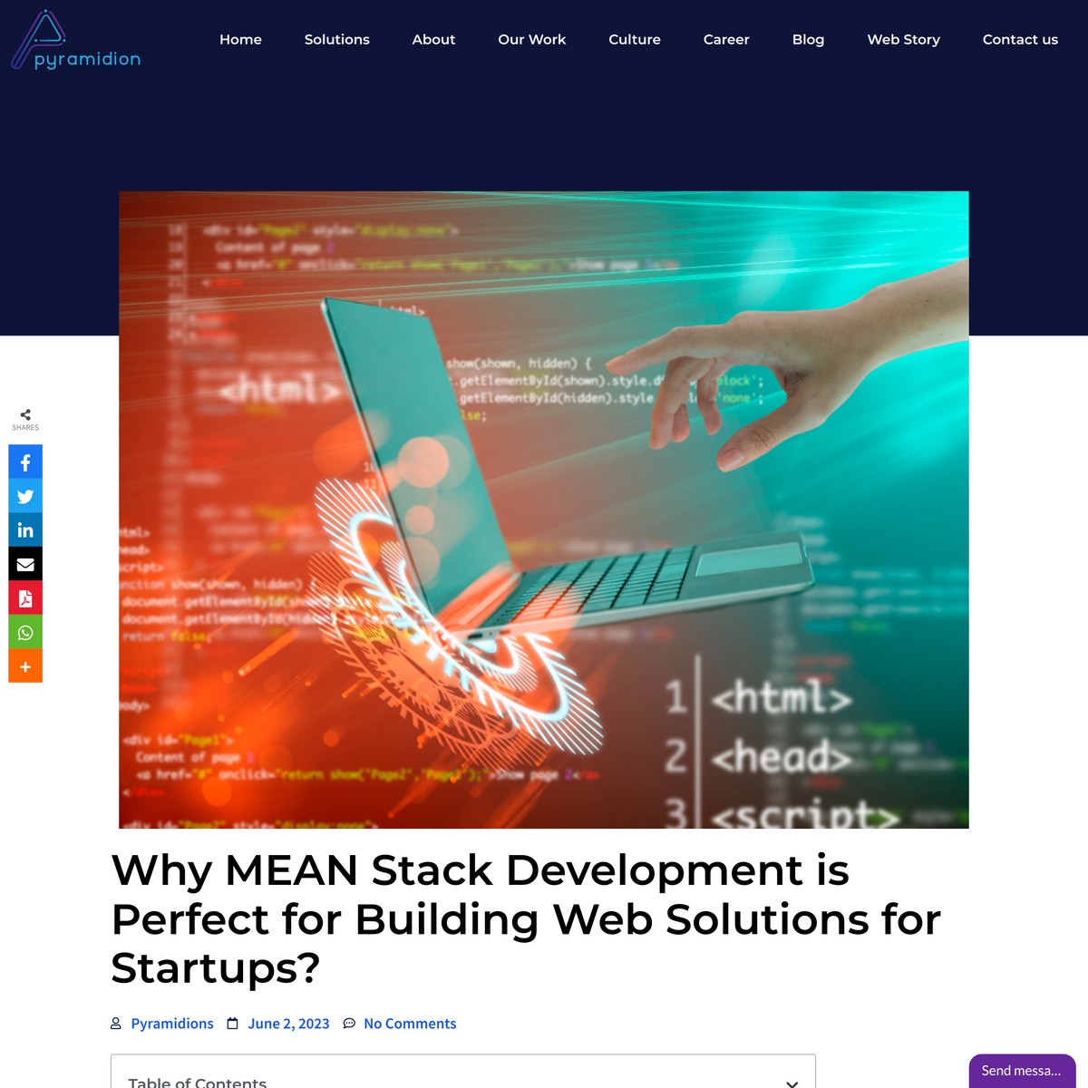 MEAN Stack Development is Perfect for Building Web Solutions — Are.na