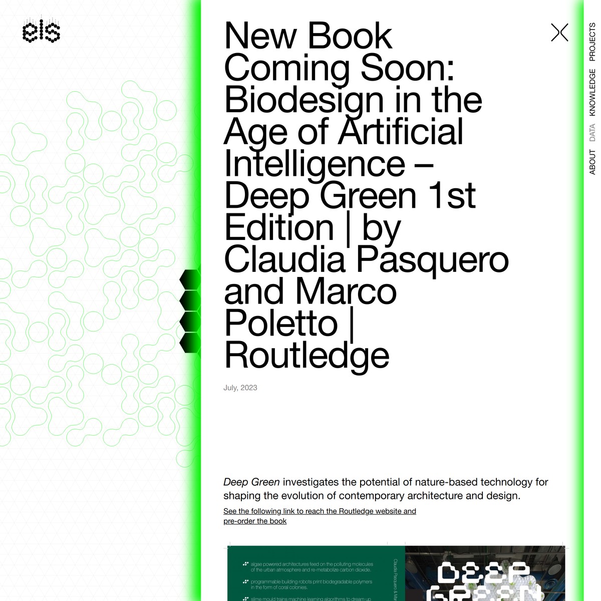 New Book Coming Soon: Biodesign in the Age of Artificial Intelligence ...
