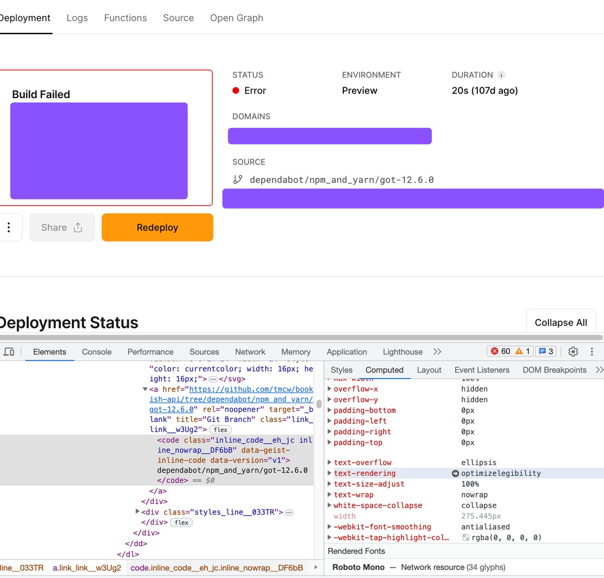 Vercel: Roboto Mono — Are.na