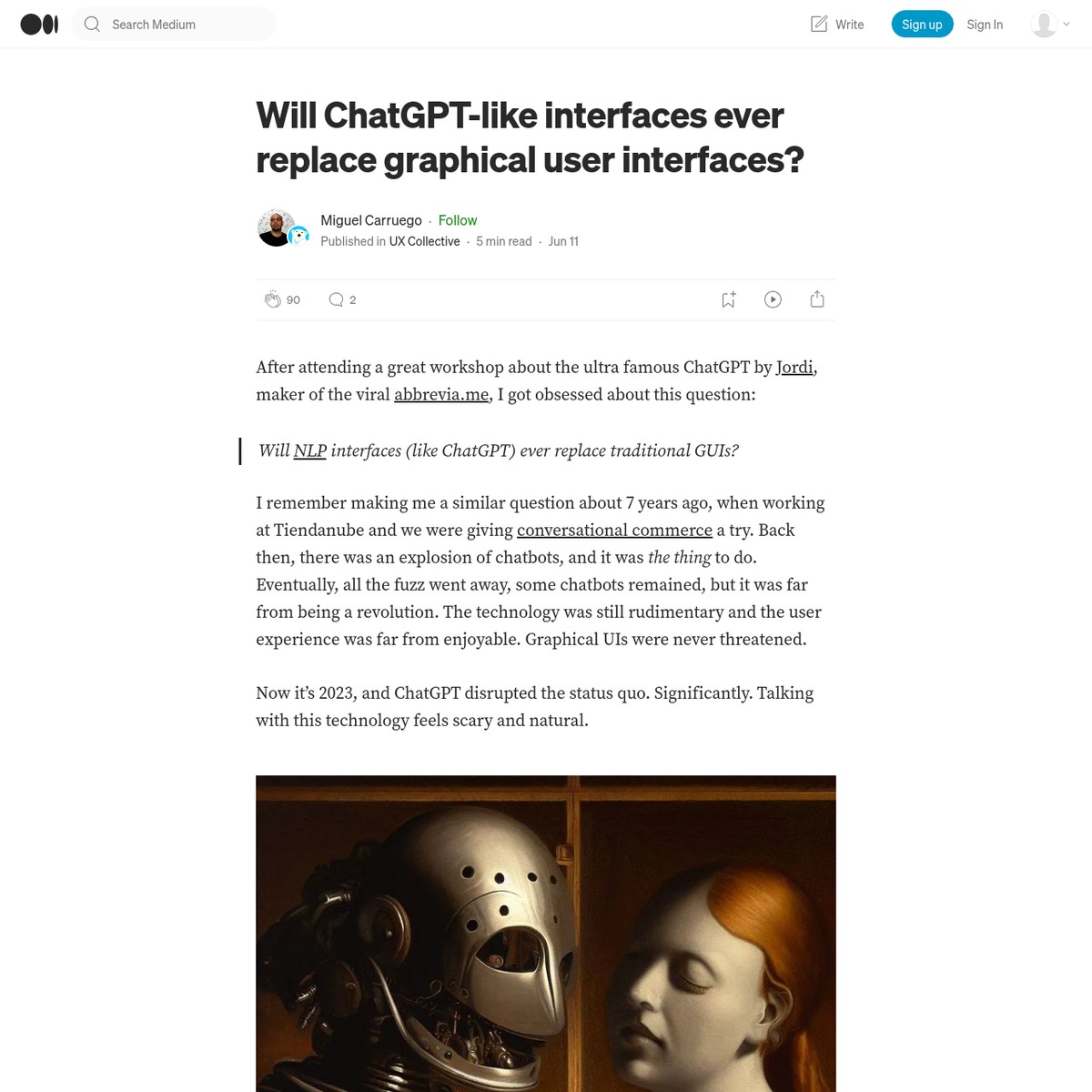 Will ChatGPT-like interfaces ever replace graphical user interfaces ...