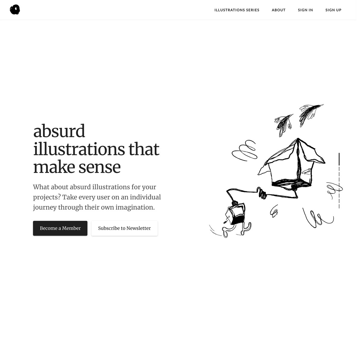 Absurd Design - Free Surrealist Illustrations and Vector Art — Are.na