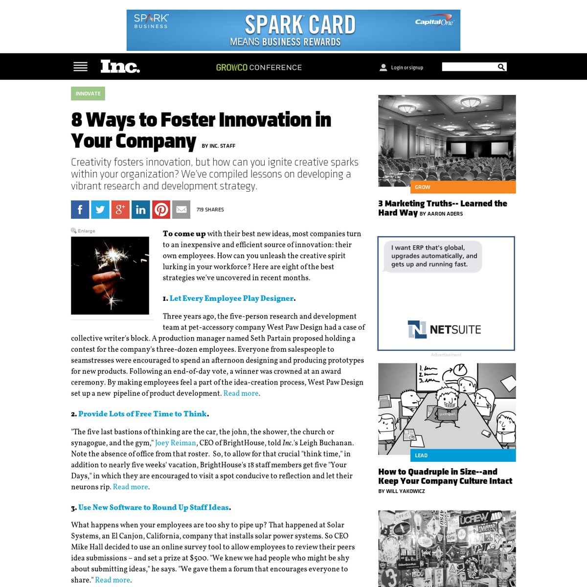 8 Ways to Foster Innovation in Your Company — Are.na