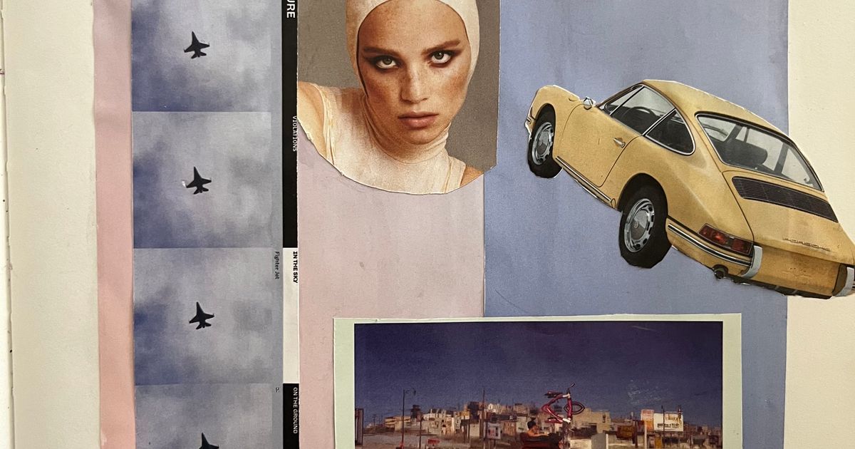 personal collage work. | Are.na