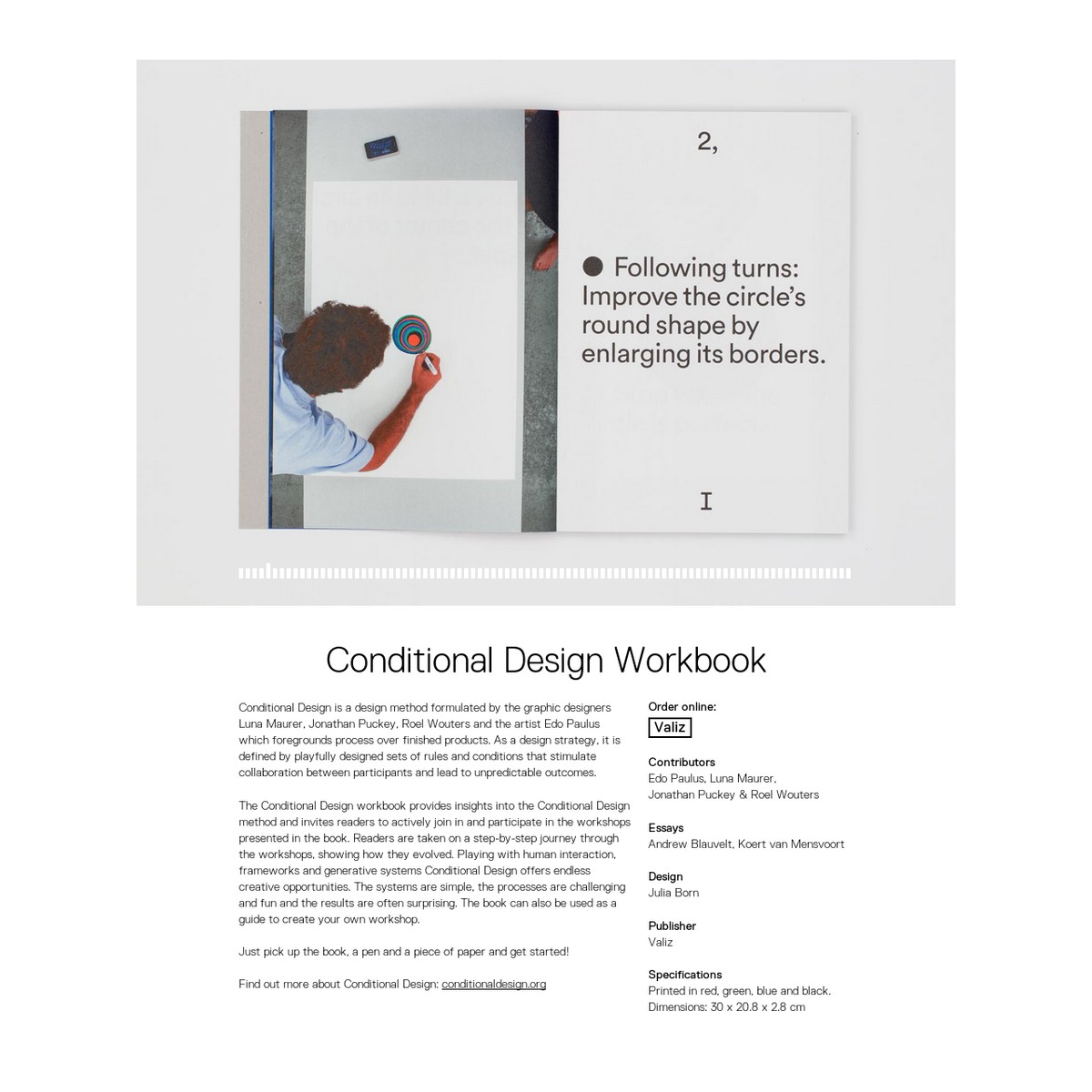 Out Now: Conditional Design Workbook — Are.na