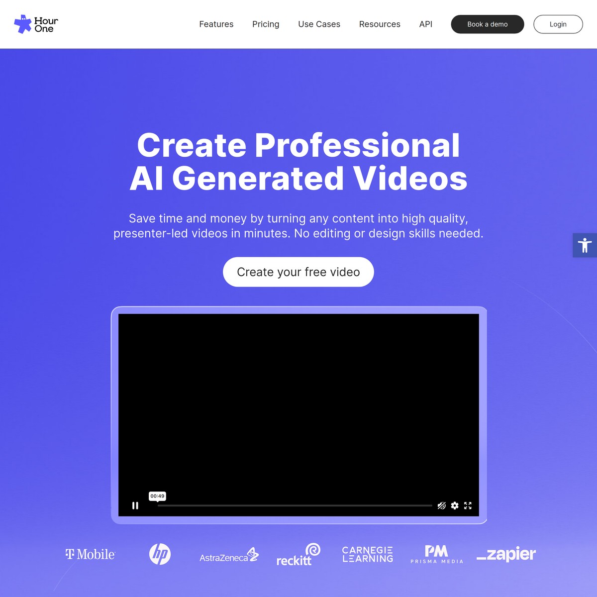 AI Video Generator: From Text to Video in Minutes - Hour One — Are.na