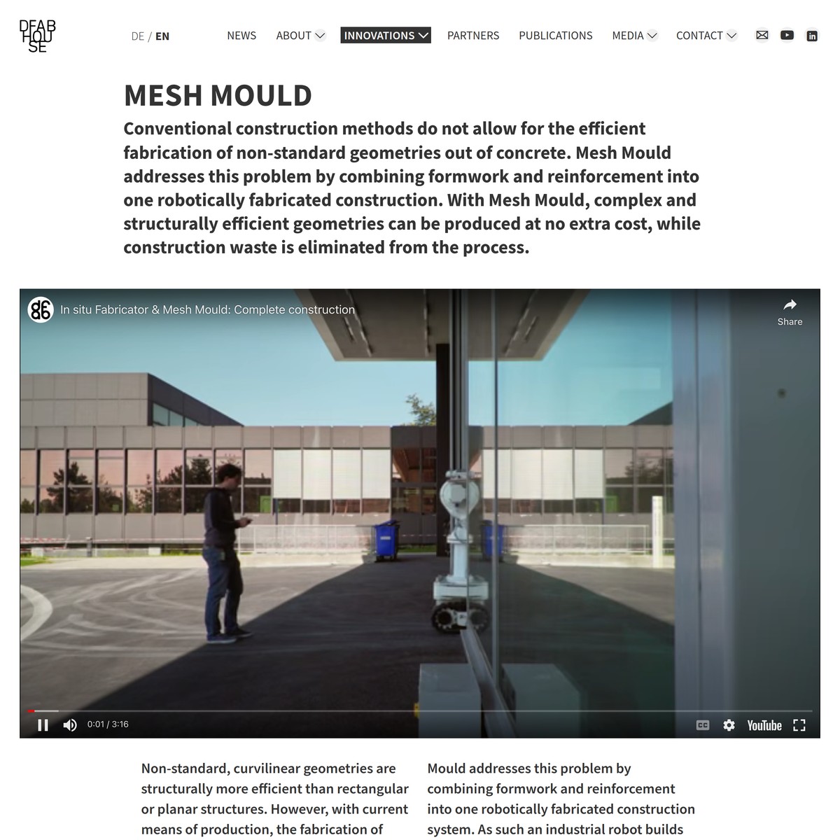 MESH MOULD – DFAB HOUSE — Are.na