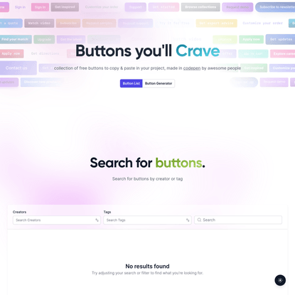 buttons I'd like to press — Are.na