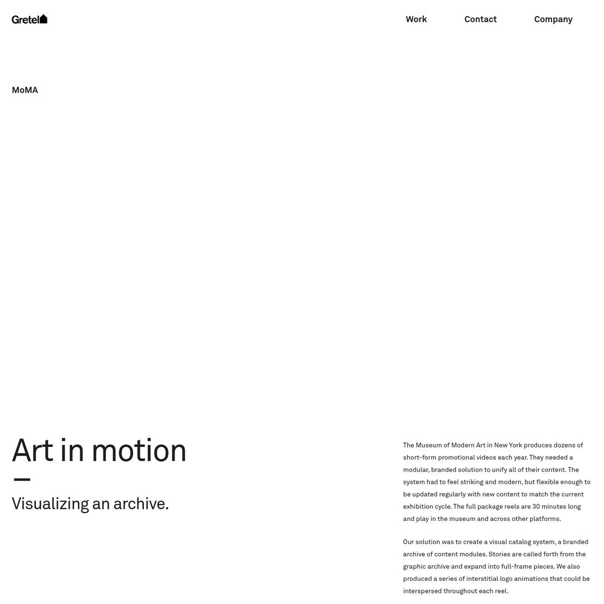 MoMA - Short-Form Branding GH - Gretel — Are.na