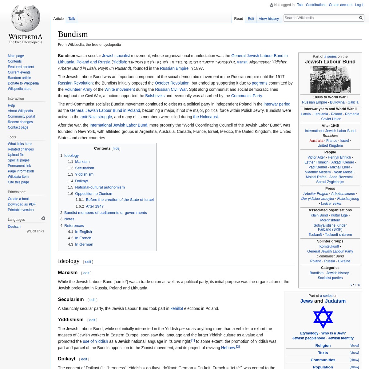 Bundism - Wikipedia — Are.na