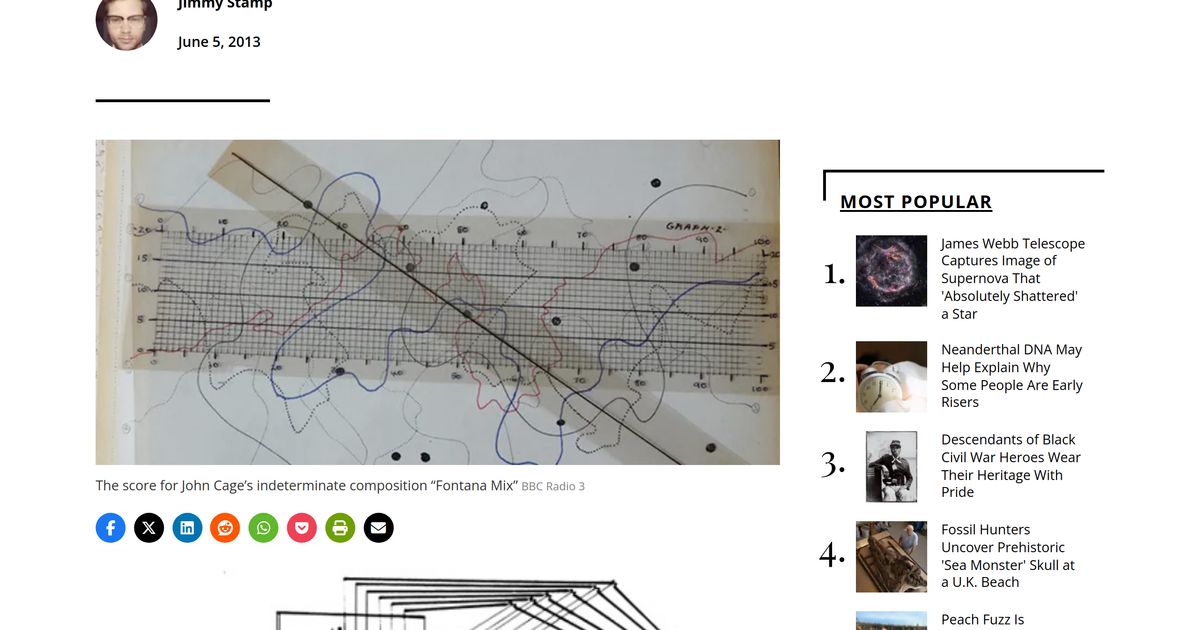 5 1/2 Examples of Experimental Music Notation | Are.na