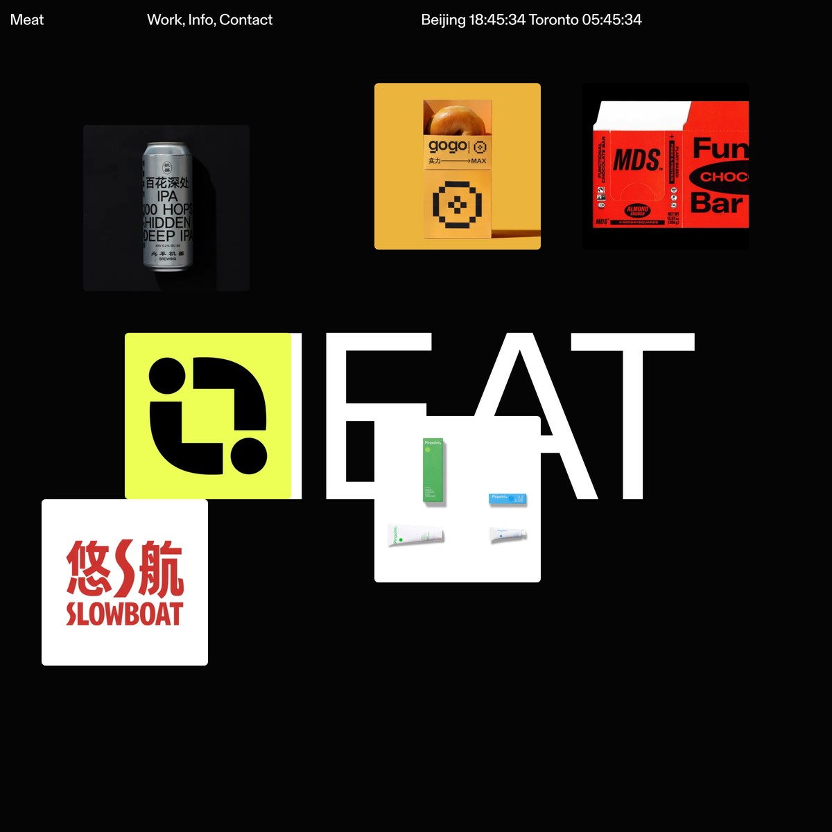 collected new web design inspiration on every visit