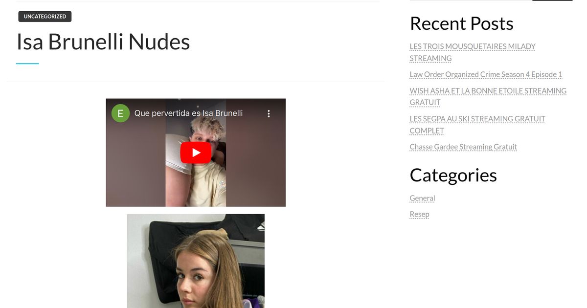 LEAKED🎯 isa brunelli nudes [+455 fotos 259Mb] | Are.na