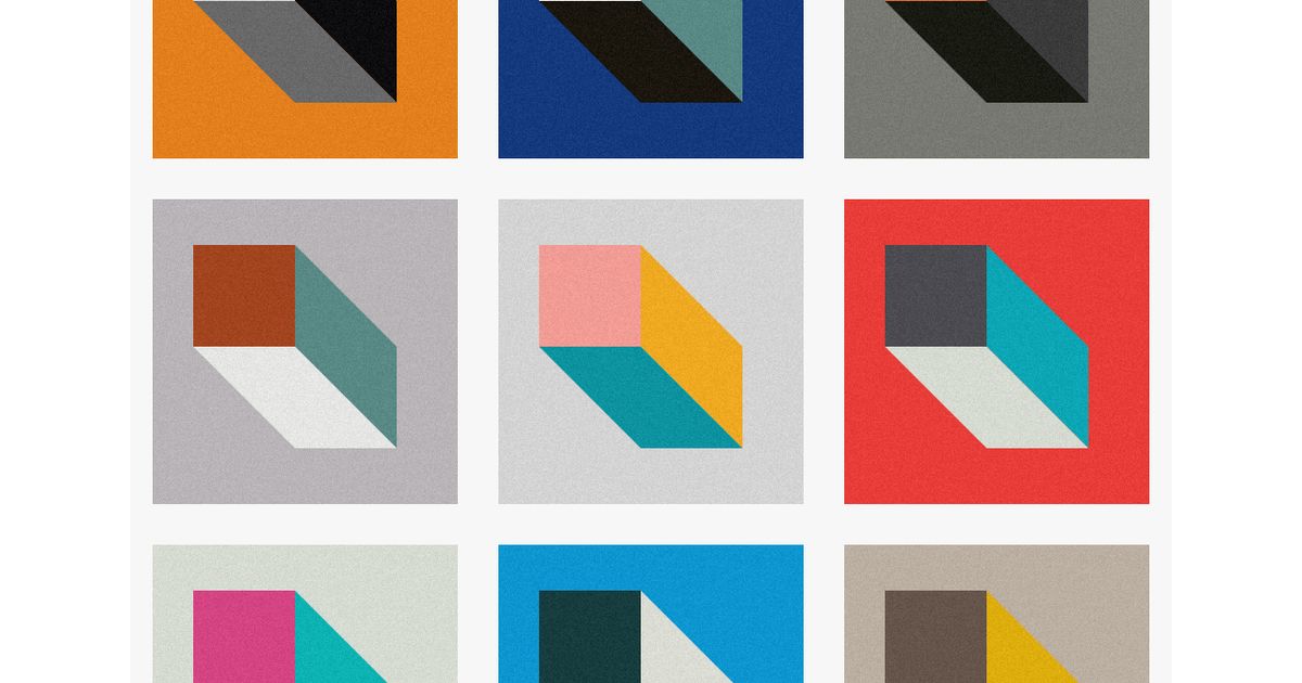 Swiss Style Color Picker | International Style Colors Scheme Palette ...