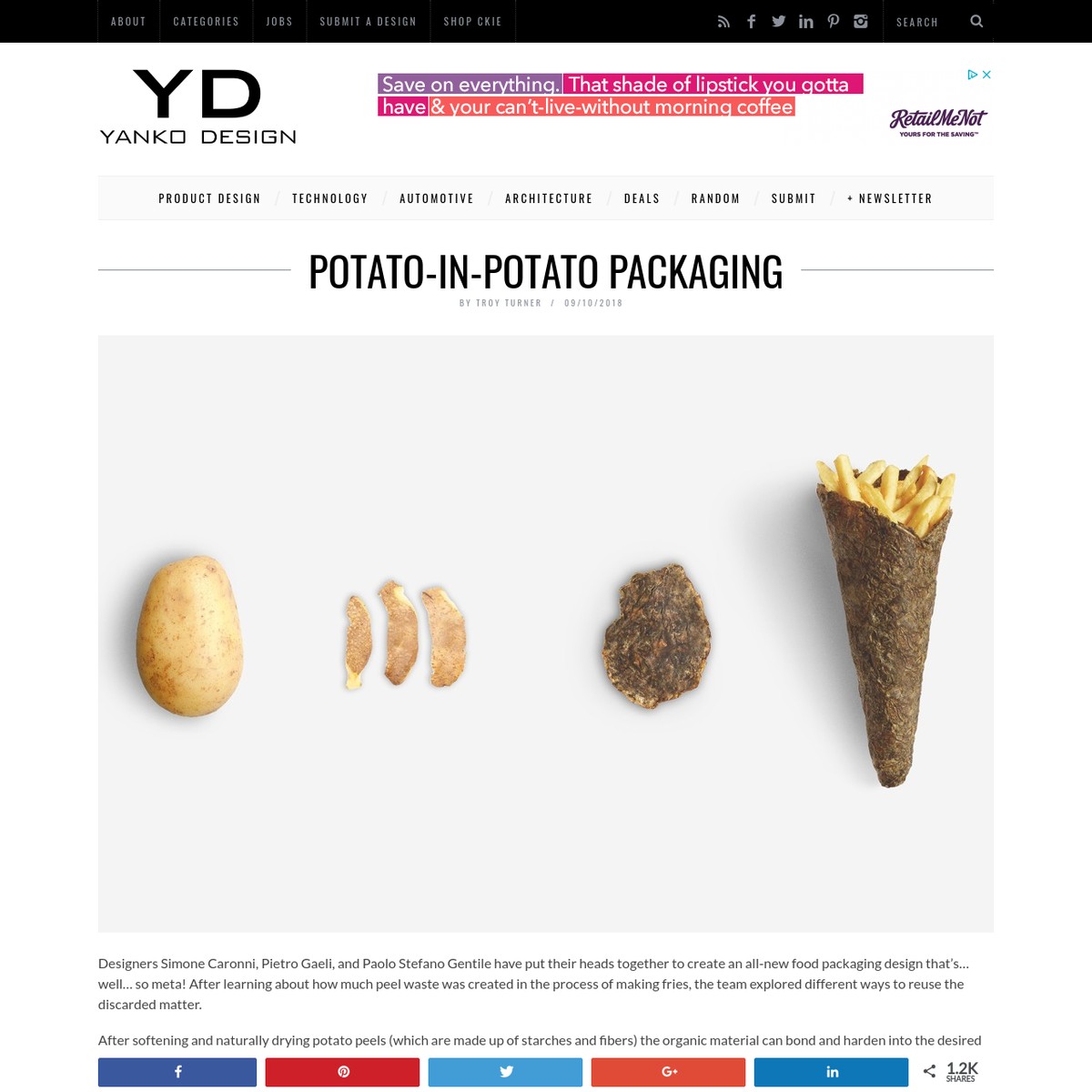 Potato-in-Potato Packaging — Are.na