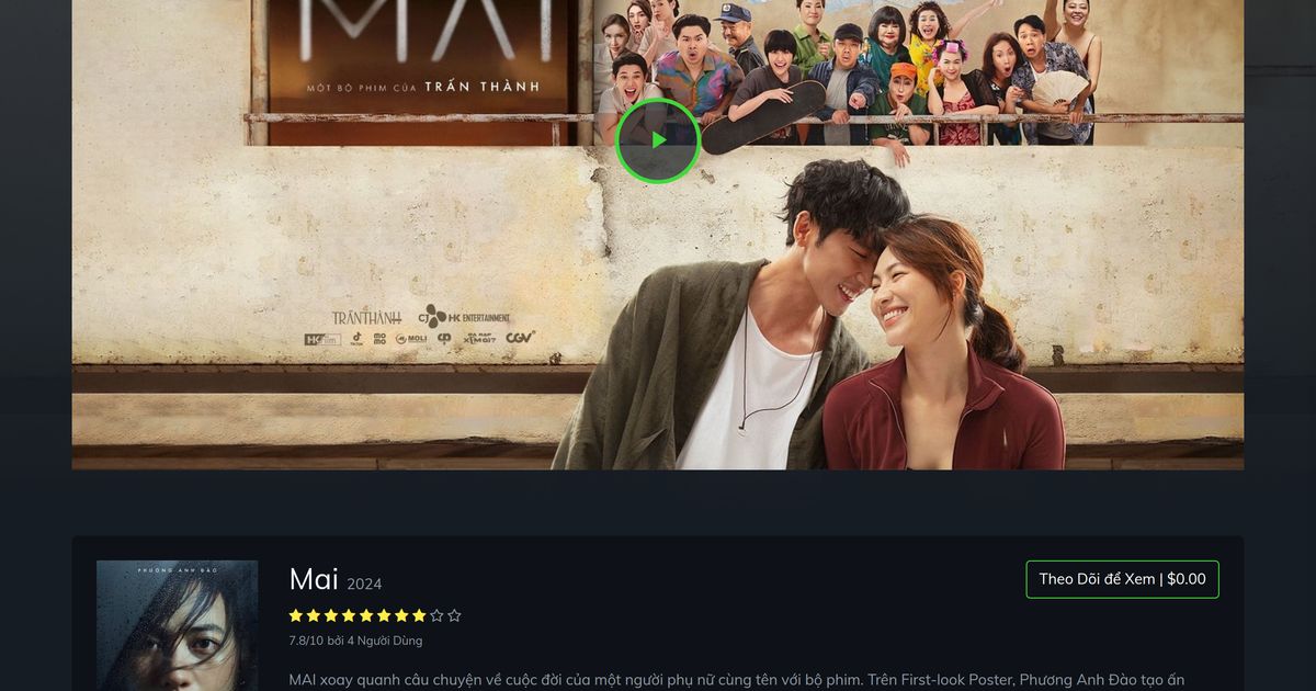 «Mai» (2024) Full ʜᴅ Vietsub - Phim Chiếu Rạp | Are.na