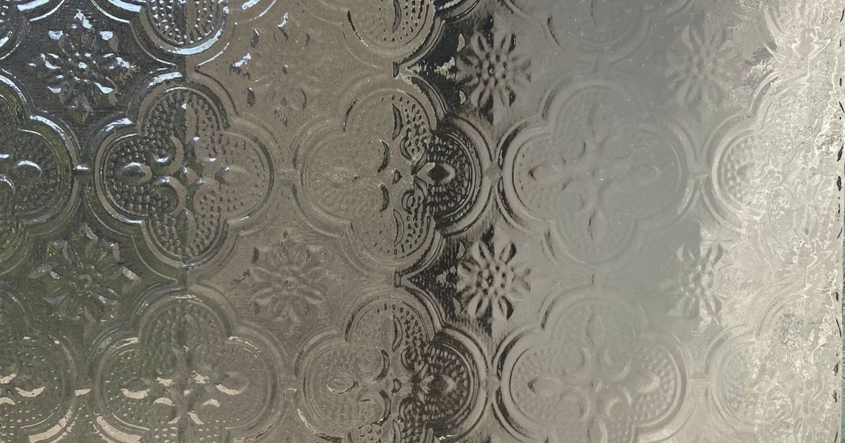 Vidrio texturizado mosaico | Are.na