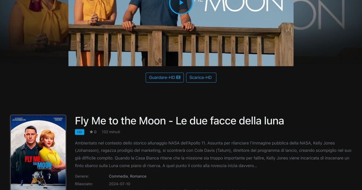 [[AltaDefinizione]] Fly Me to the Moon Film STREAMING ITA Completo- CB01 | Are.na