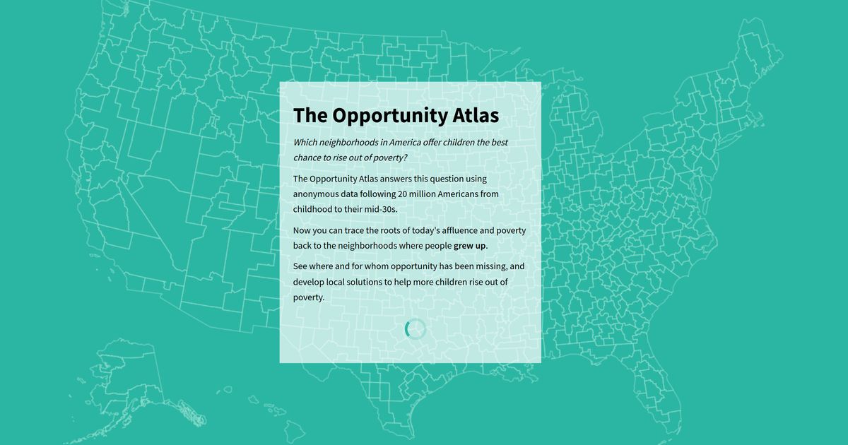 The Opportunity Atlas | Are.na
