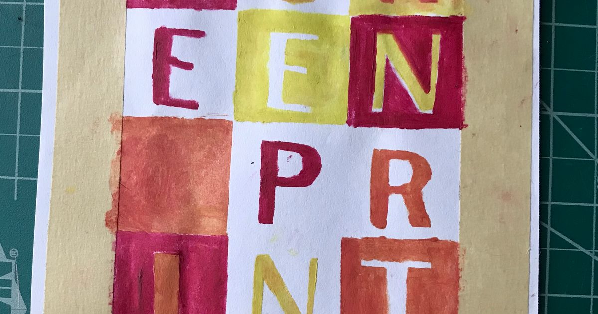 zine- screen printing | Are.na