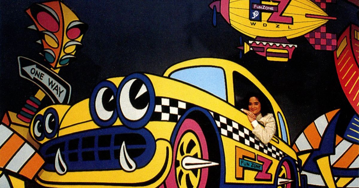 Set for the 'Fun Zone' show on WDZL 39 Hollywood FL (1991) | Are.na