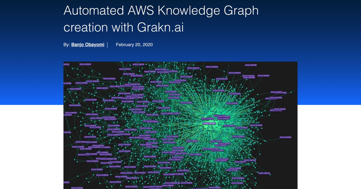 Automated AWS Knowledge Graph creation with Grakn.ai - Two Six ...