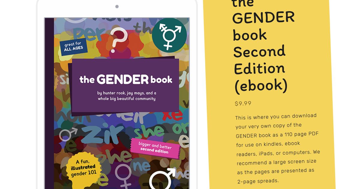 Book: the GENDER book Second Edition (ebook) — the GENDER book | Are.na