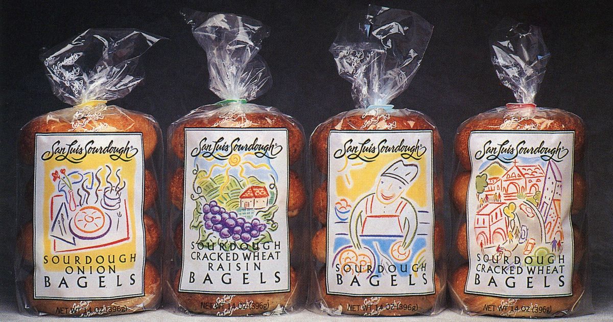 San Luis Sourdough packaging (1990s) | Are.na