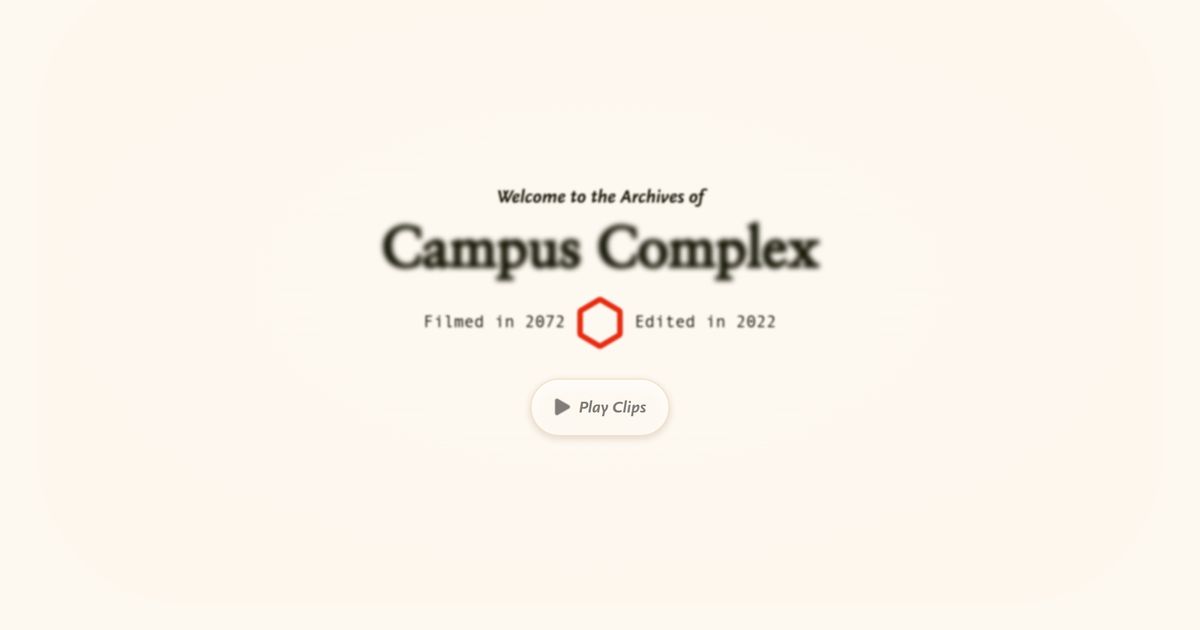 Campus Complex | Are.na