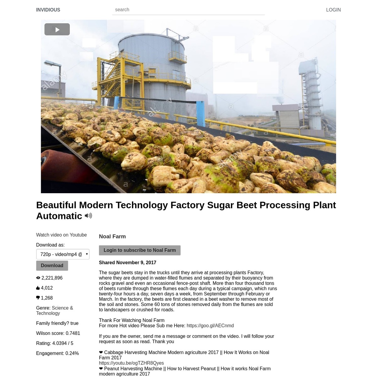 Beautiful Modern Technology Factory Sugar Beet Processing Plant ...