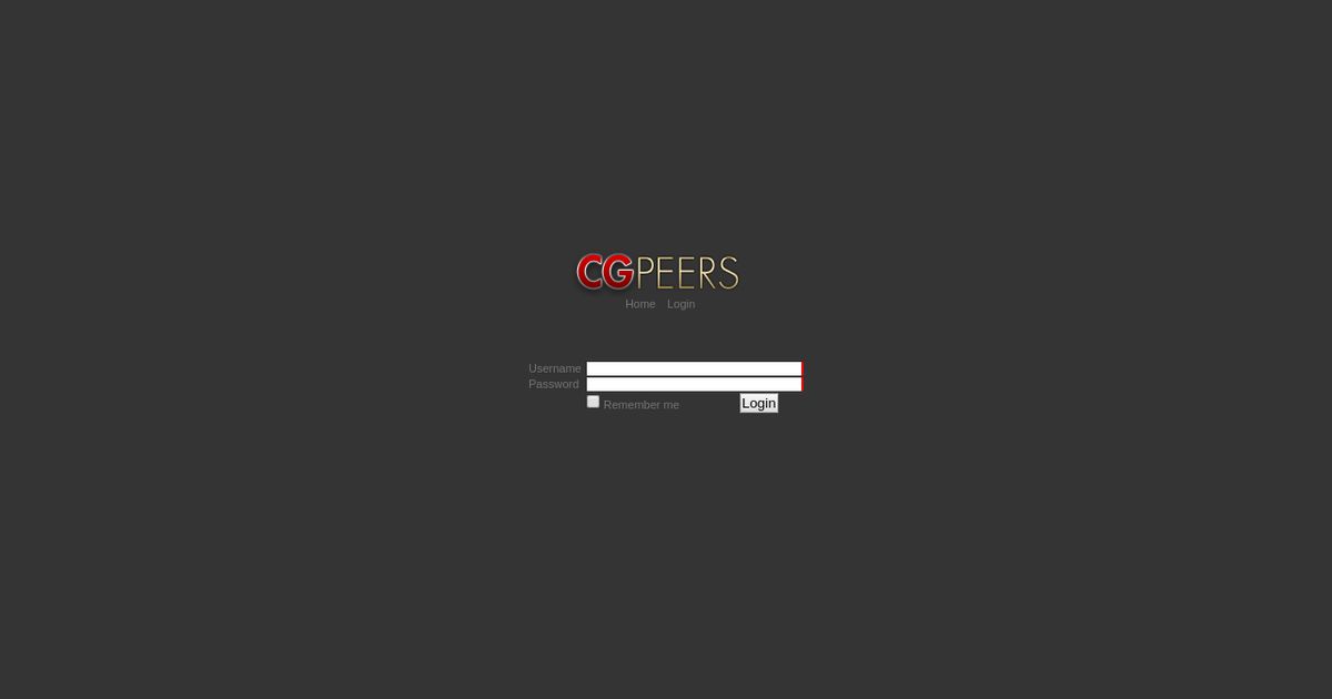 Login :: CGPeers Beta 2 Build 723423 32bit | Are.na