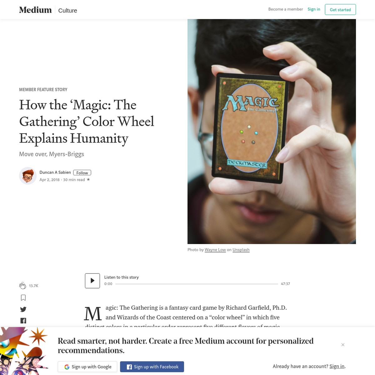 How the 'Magic: The Gathering' Color Wheel Explains Humanity — Are.na