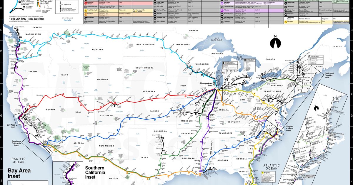 amtrak maps | Are.na
