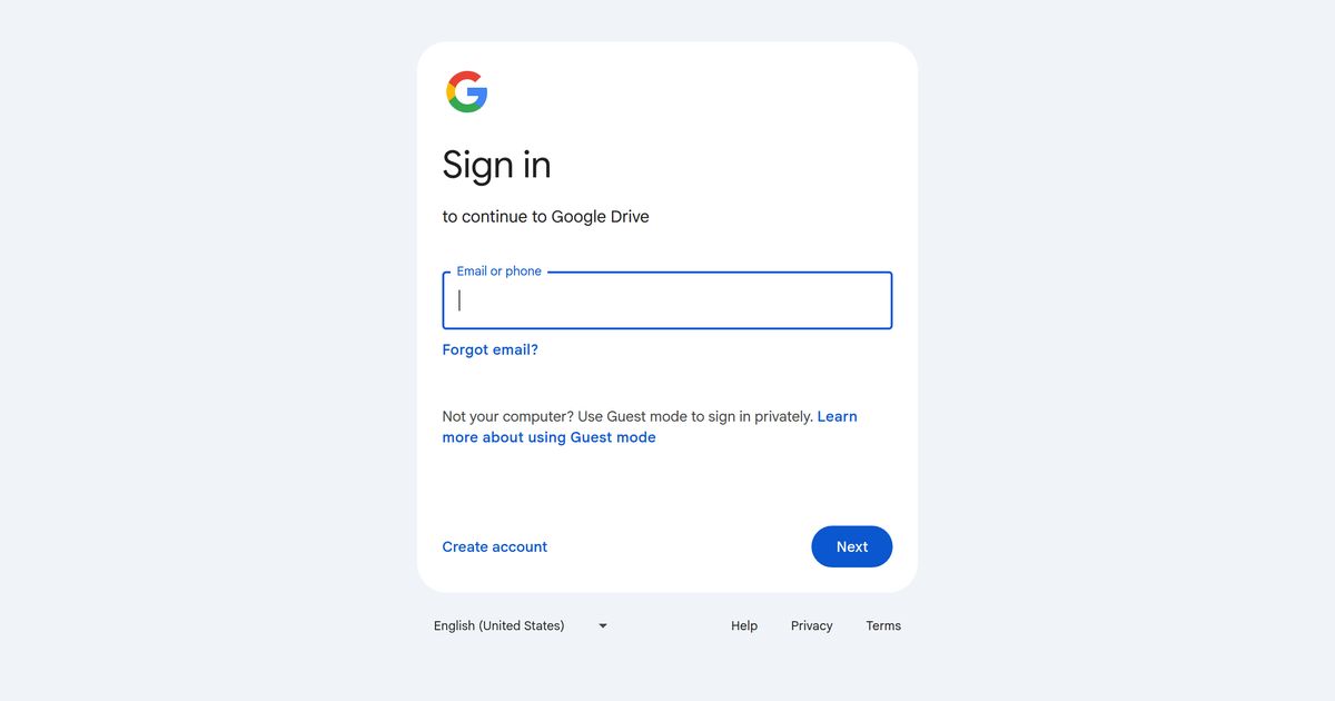 Google Drive: Sign-in | Are.na
