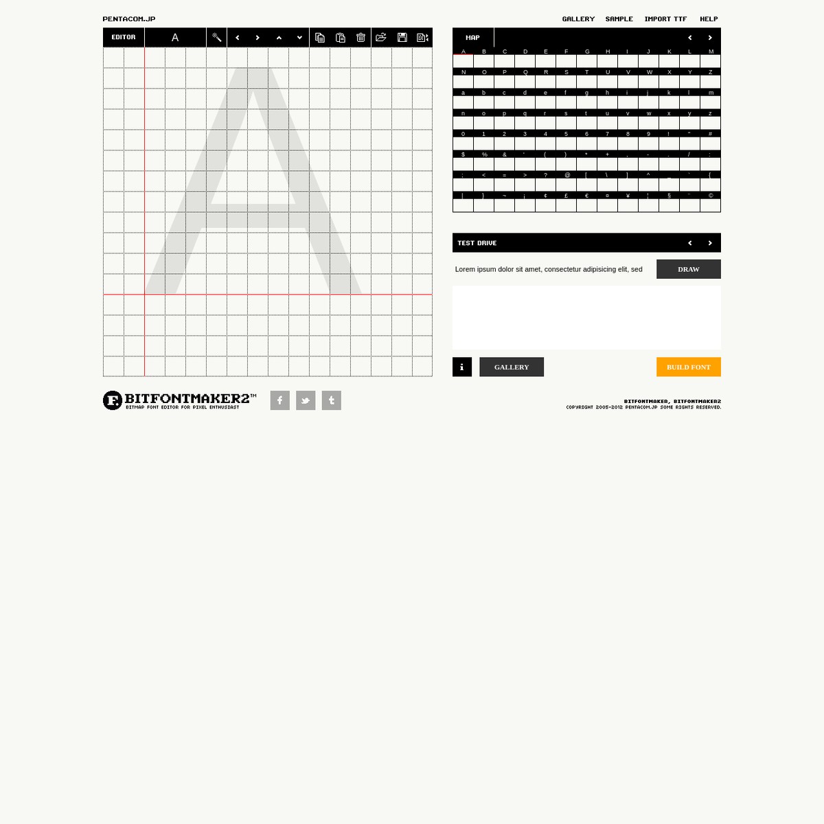 BitFontMaker2™ BitMap Font Editor — Are.na