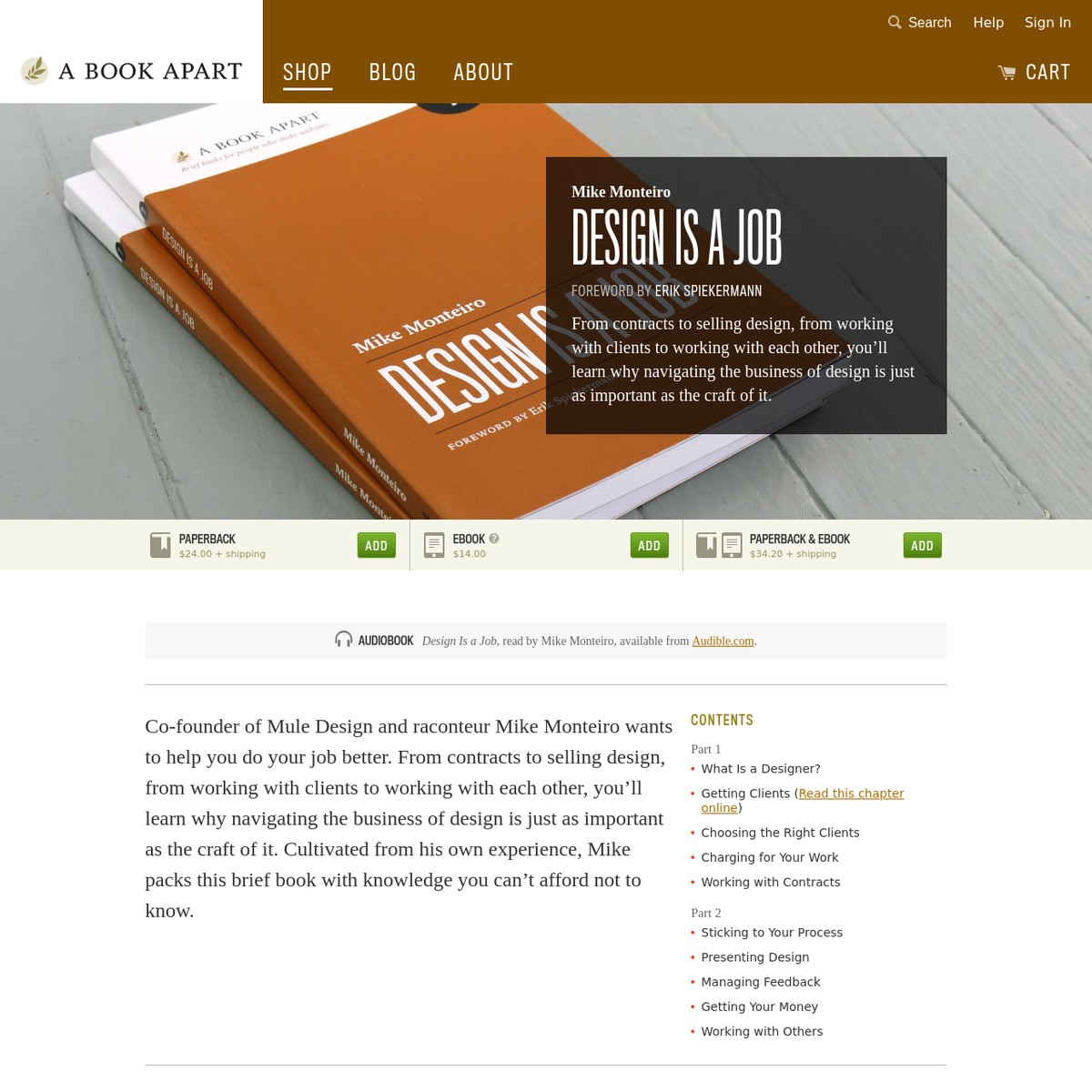 Design Is a Job by Mike Monteiro — Are.na