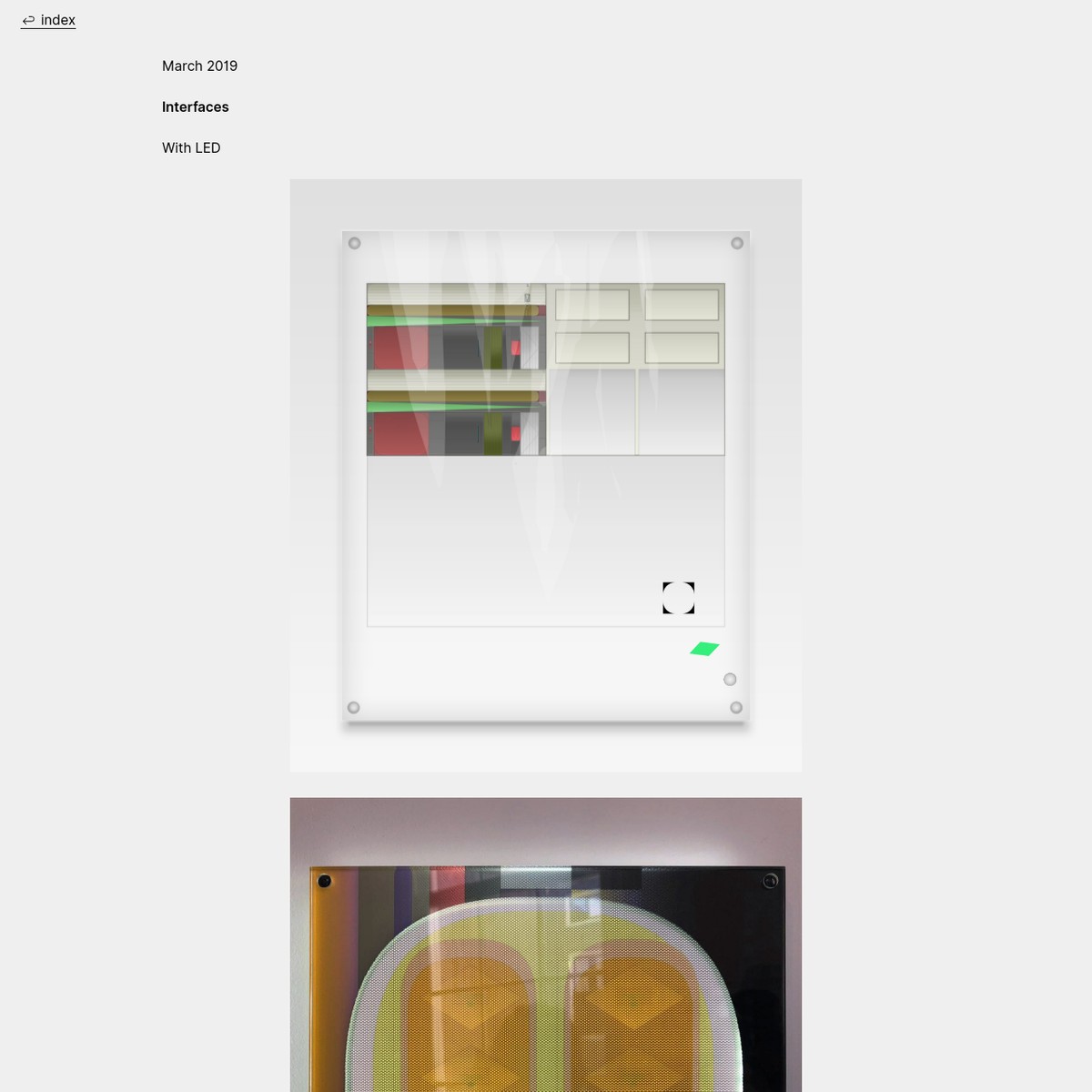 tactile screens — Are.na